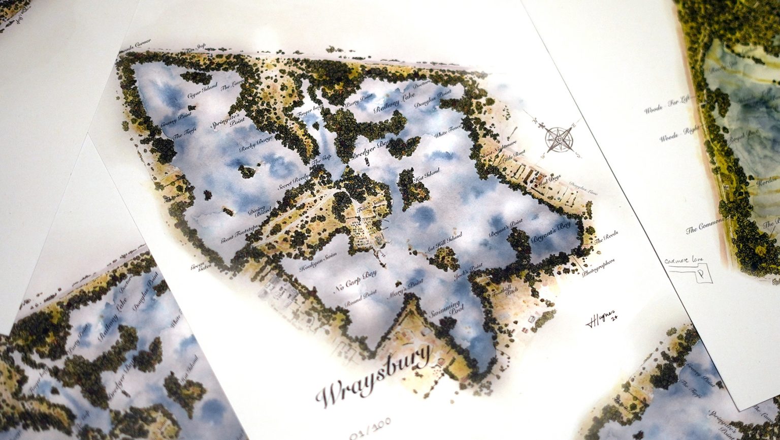 THE HERONS WRAYSBURY MAP│PROLITE EXPLORER