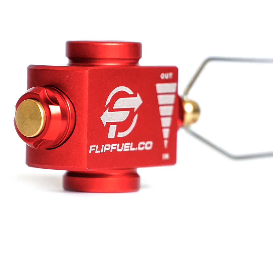 Flip Fuel Co Camping Gas Refill Adapter - Tool To Refill Empty Cans