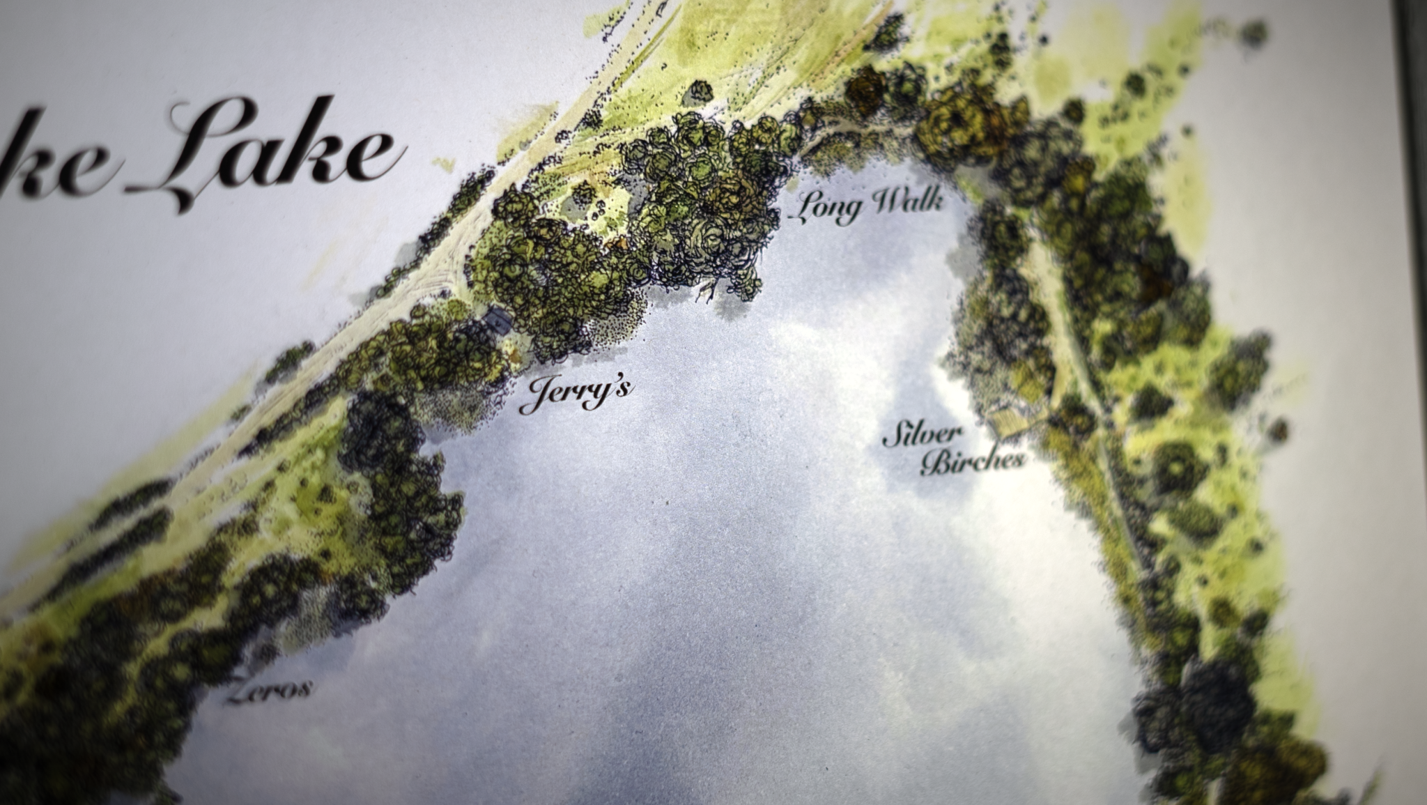 THE HERONS BROOKE LAKE MAP│PROLITE EXPLORER